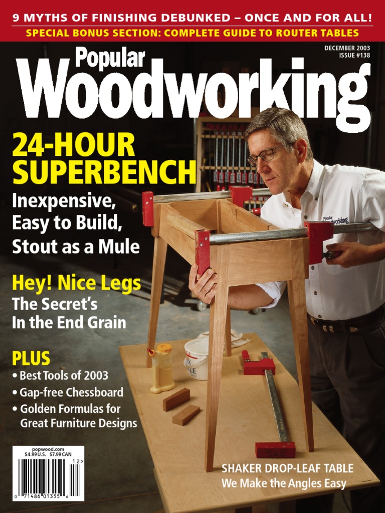 Popular Woodworking | PDF | Woodworking | Wood