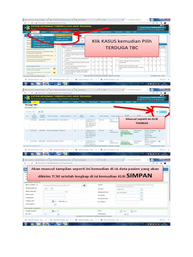 Tata Cara Kirim Sampel TCM Lewat Sitb | PDF