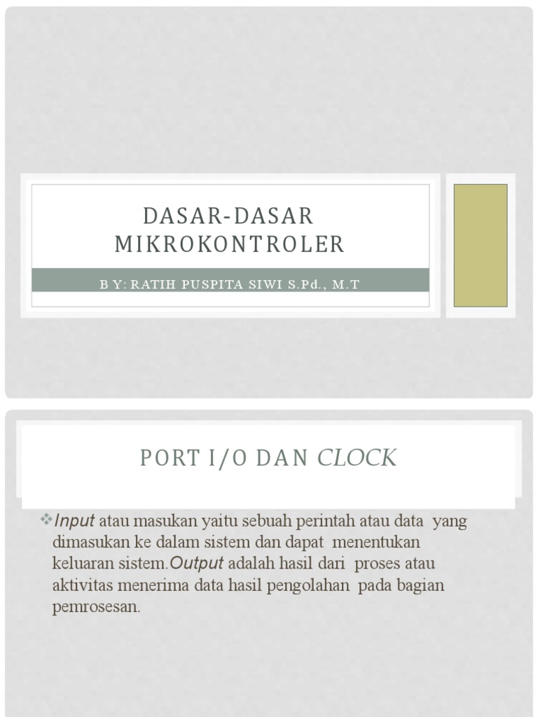 MIKROKONTROLER | PDF