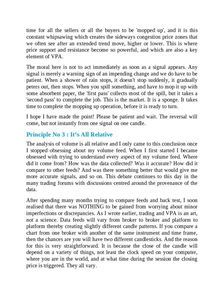 A Complete Guide To Volume Price Analysis Read The Book Then Read The ...