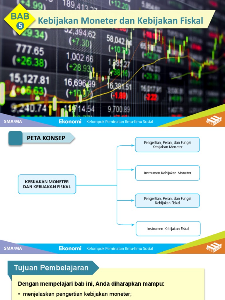 Bab 5 Kebijakan Moneter Dan Kebijakan Fiskal | PDF