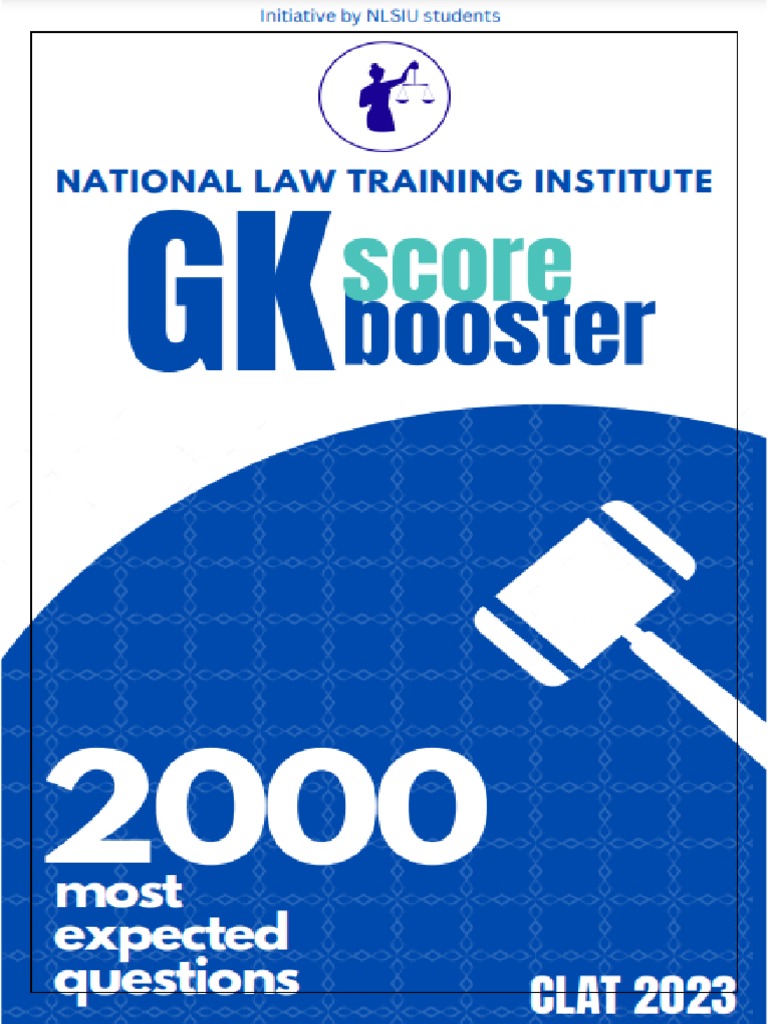 NLTI Score Booster Series Final | PDF | Treaty On The Non Proliferation ...