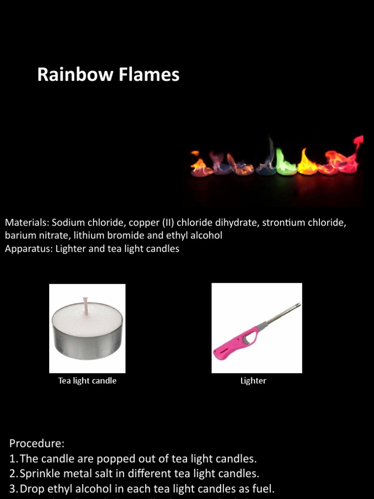 Rainbow Flame | PDF | Science & Mathematics