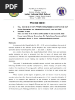 Accomplishment Report On School Palaro S.Y. 2019-2020 I | PDF | Sports ...