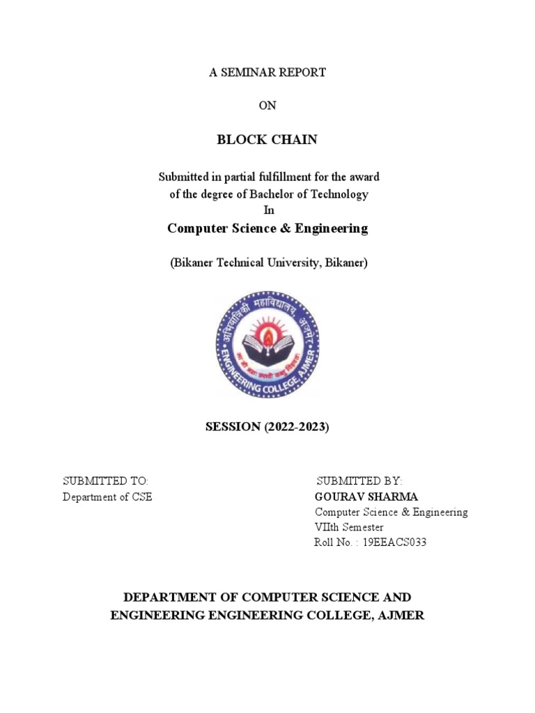 Gourav - Sharma Cover | PDF | Information Science | Information Technology