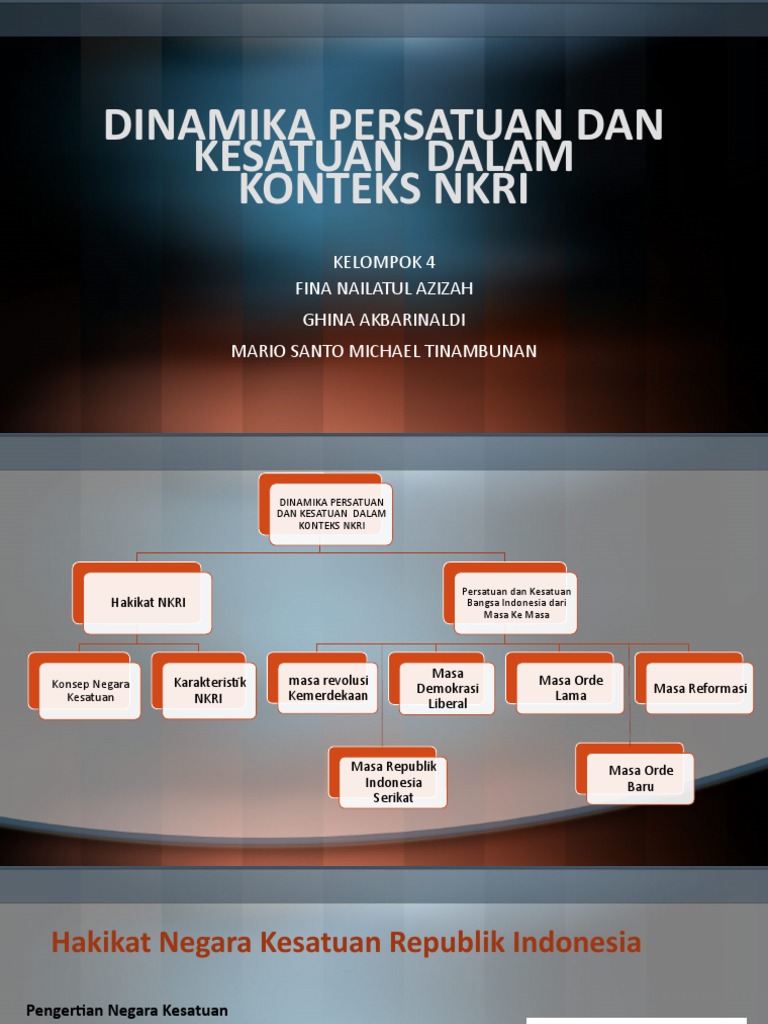 Dinamika Persatuan Dan Kesatuan Dalam Konteks Nkri | PDF