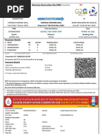 12932/Mmct Doubledecke Chair Car (CC) | PDF | Identity Document