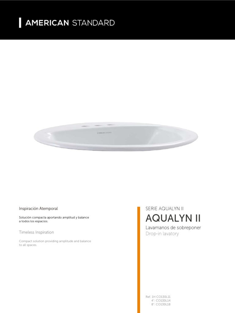 As Lavamanos Aqualyn FT Compressed | PDF