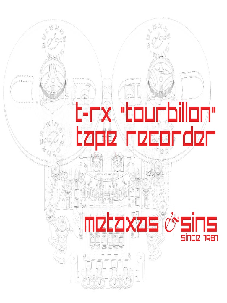 Tourbillon T-RX Tape Recorder | PDF | Tape Recorder | Equalization (Audio)