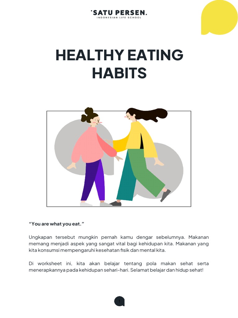 Panduan Healthy Eating Habits | PDF