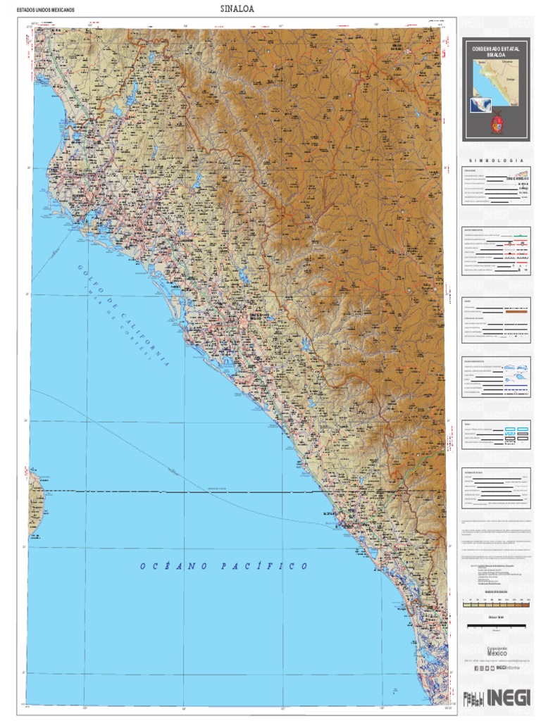 Mapa Sinaloa | PDF