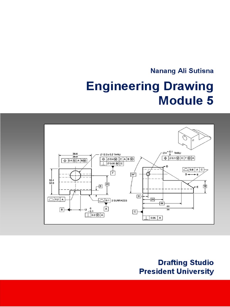 Modul 5 Eng Drawing Fit And Tolerance Pdf Engineering Tolerance
