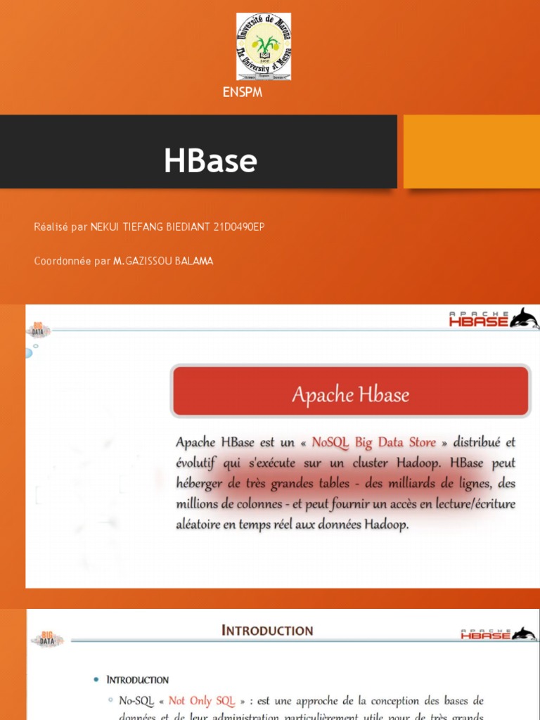 HBase | PDF | Gestion informatique | Informatique