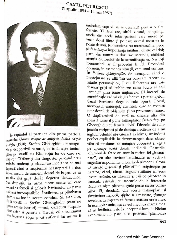 Camil Petrescu | PDF