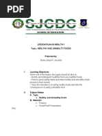 Grade 3 Family Health Lessons | PDF | Lesson Plan | Teachers