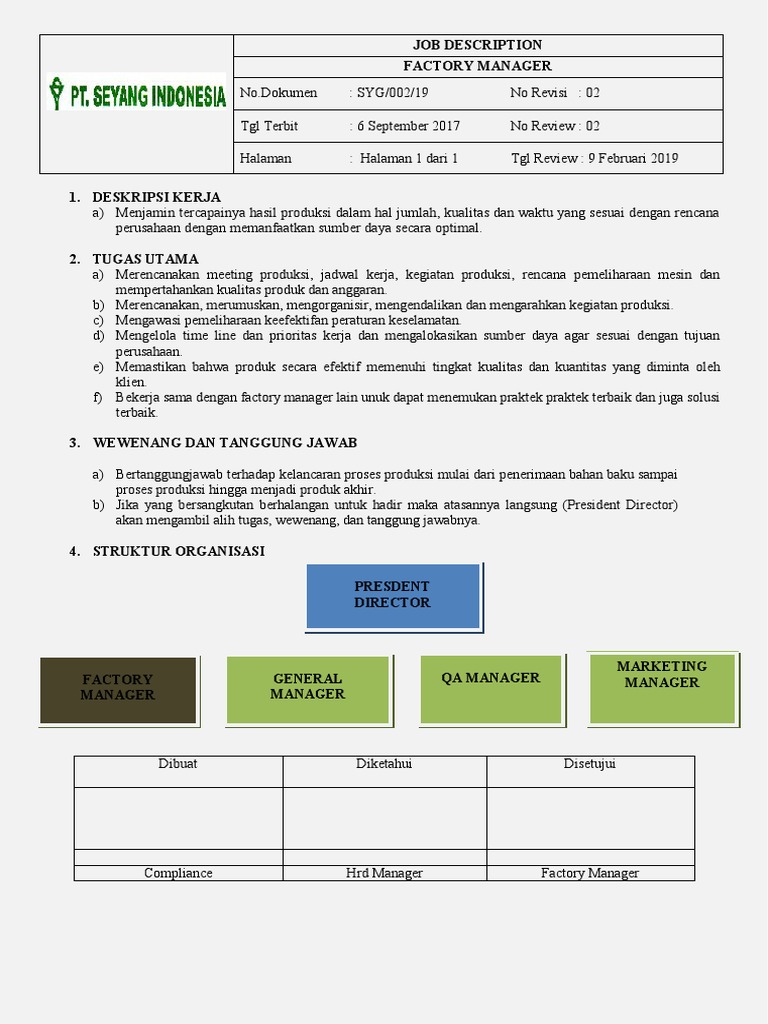 02 - JD Factory Manager. | PDF