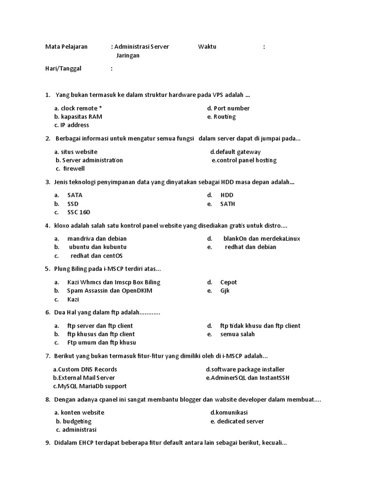 Soal Pts Asj Xii | PDF