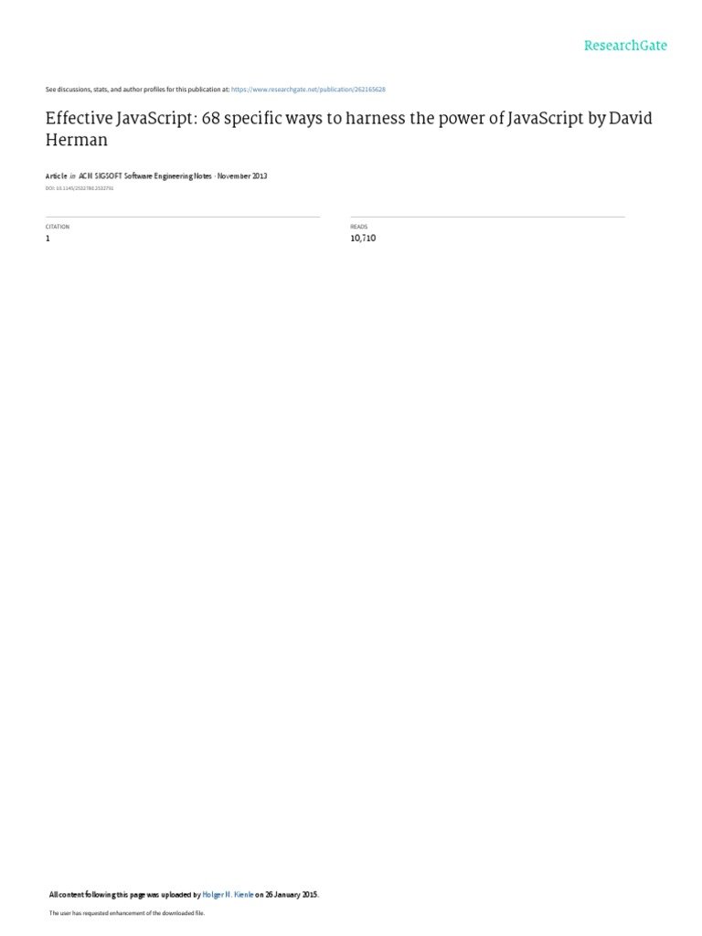 p40 Herman | PDF | Java Script | Object (Computer Science)