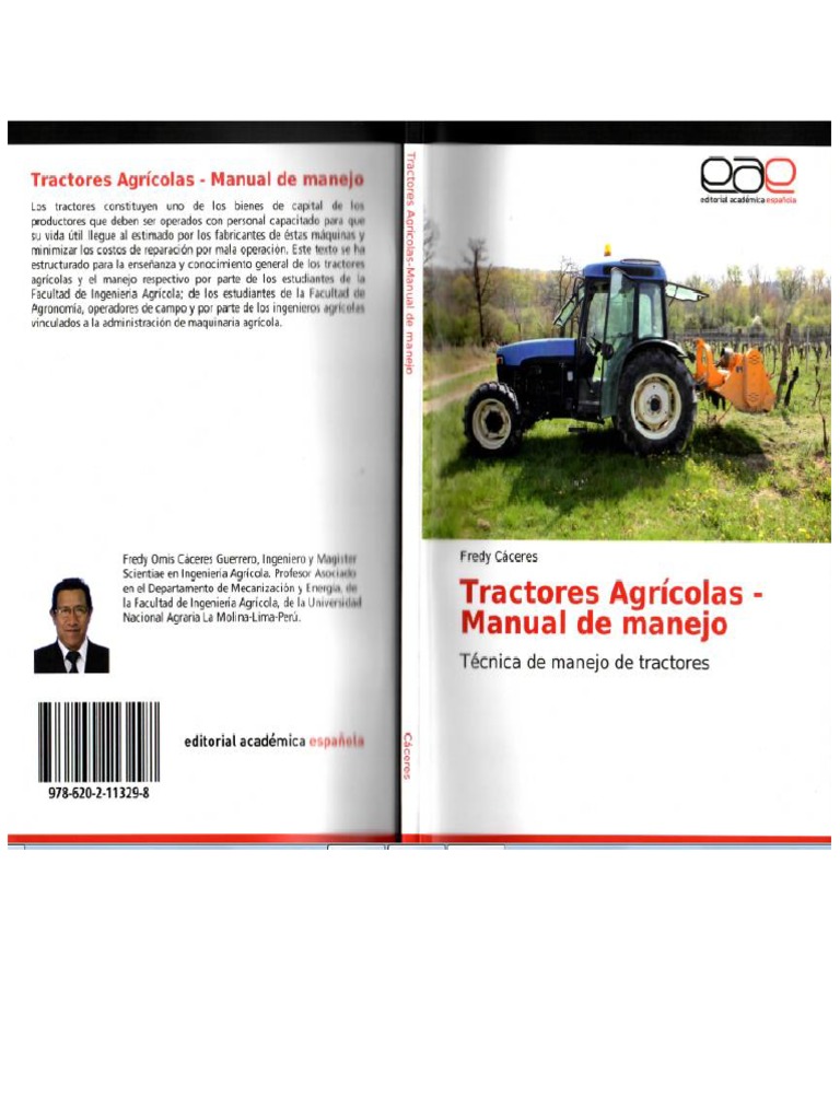 Tractores Agricola-manual Tecnico de Manejo | PDF | Direccion | Tractor