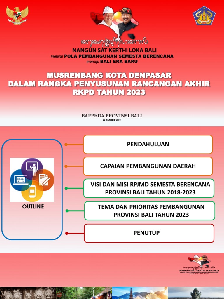 Paparan Ka - Bappeda Prov Bali | PDF