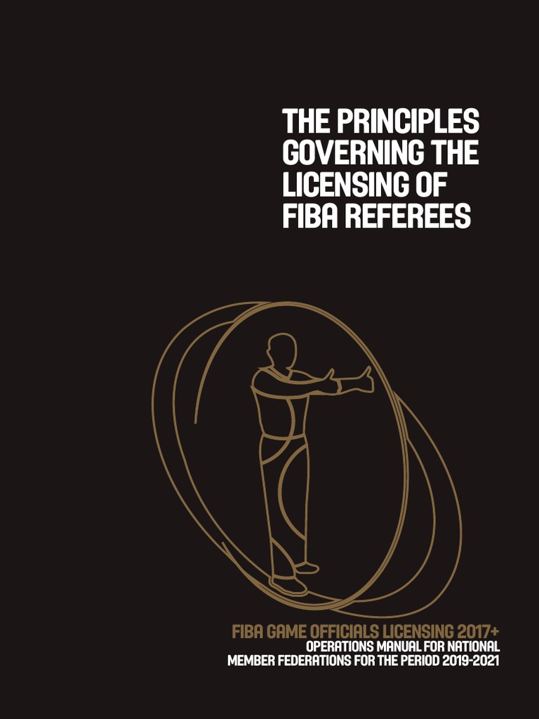 FIBA Referee Licensing Principles 2019-2021 | PDF | License | Justice
