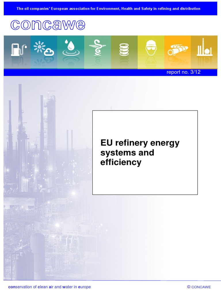 EU Refinery Energy Systems and Efficiency | PDF | Oil Refinery ...