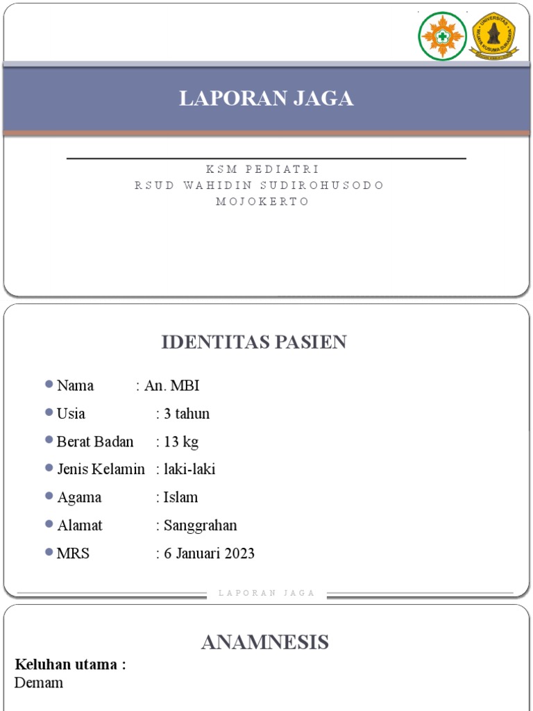 An. MBI M 3 Tahun M TB On OAT M Vomiting M of M Pediatri Salinan | PDF