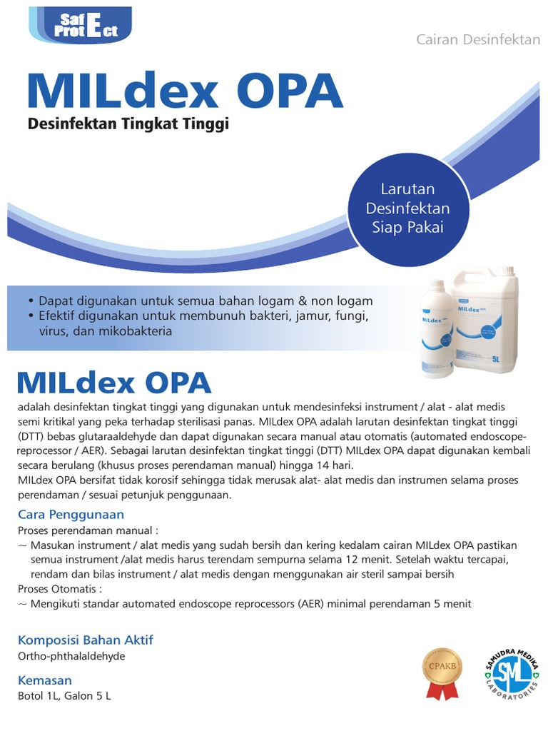 MILdex OPA Indonesia | PDF | Kesehatan Holistik