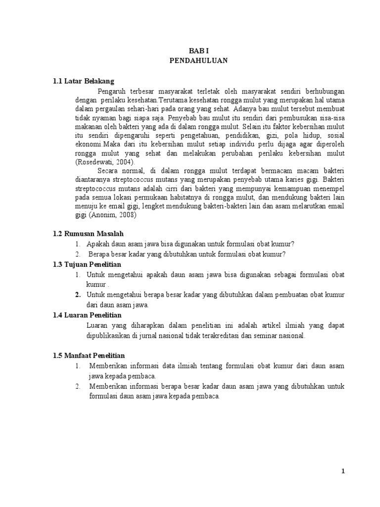 Bab 1,2,3,4, Dapus, Lampiran | PDF