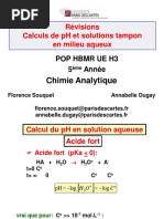 Tableau des pKa des acides et bases | PDF | Matériaux | Acide