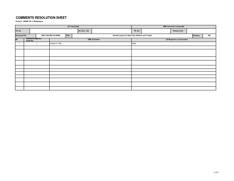 CRS 26071-203-DB-319-00009 - 002 - General Layout For New Flare ...