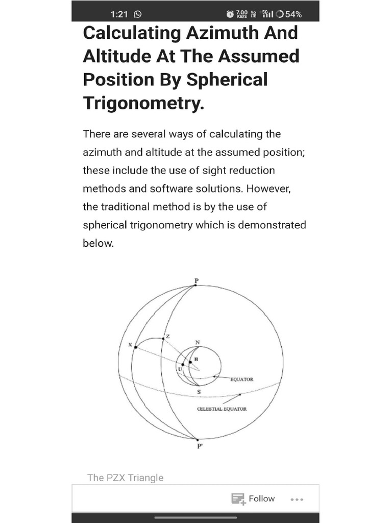 PZX Triangle | PDF