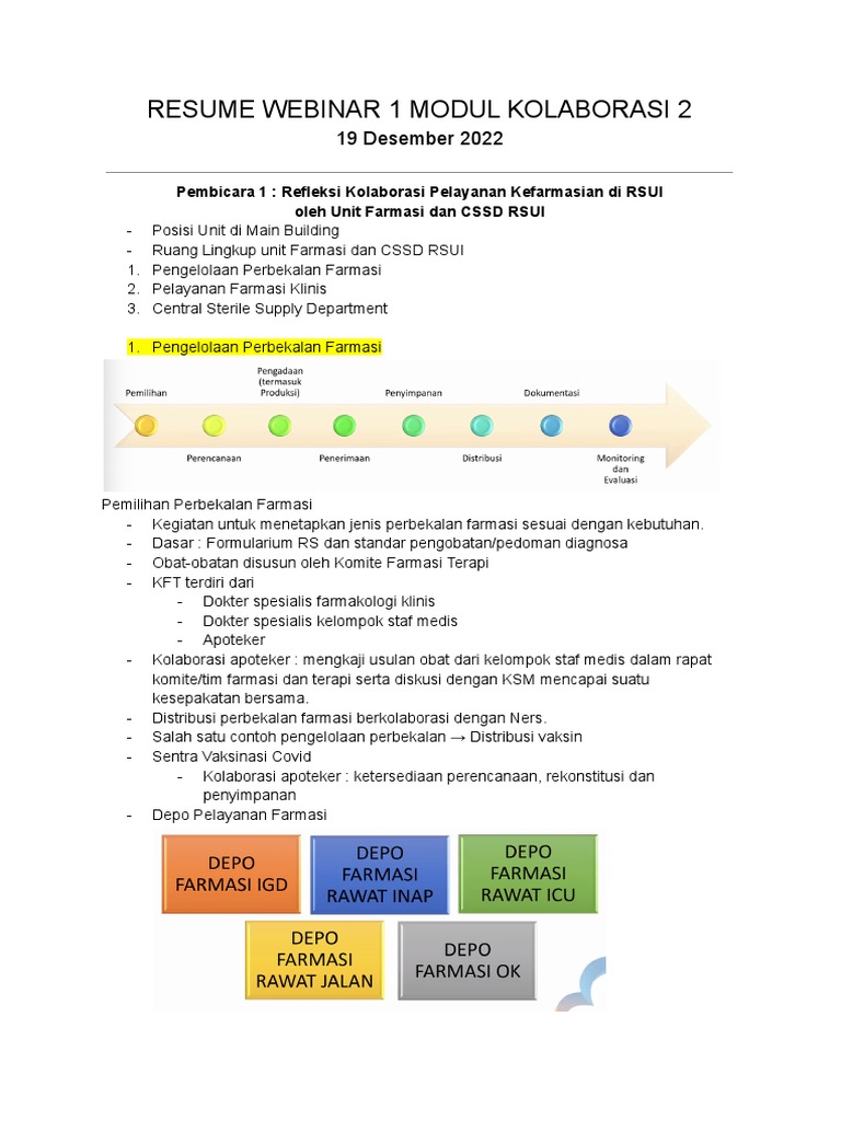 Kolaborasi Pelayanan Kesehatan di RSUI | PDF