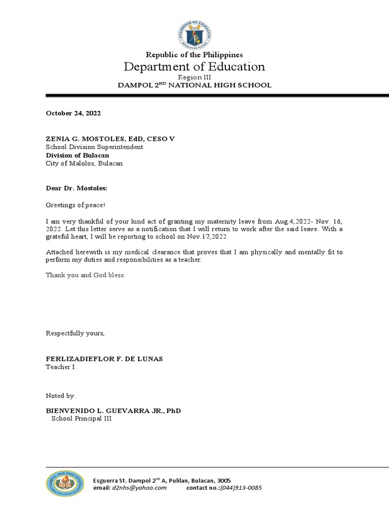 Letter | PDF
