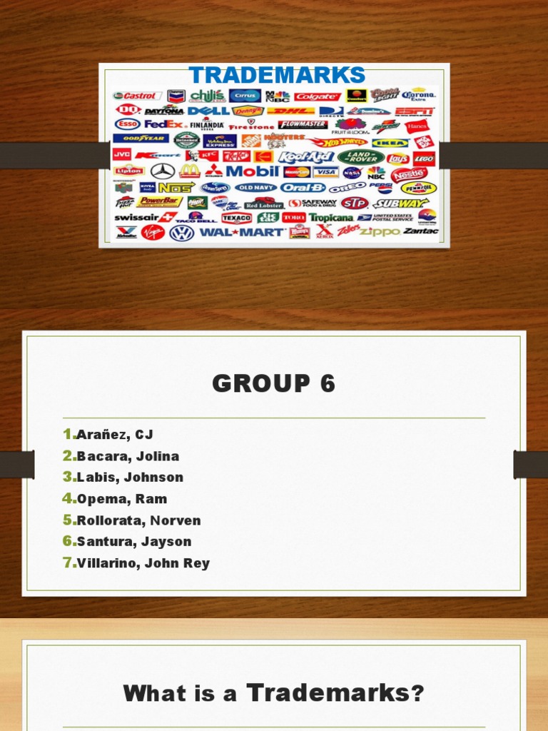 Trademarks | PDF | Trademark | Brand