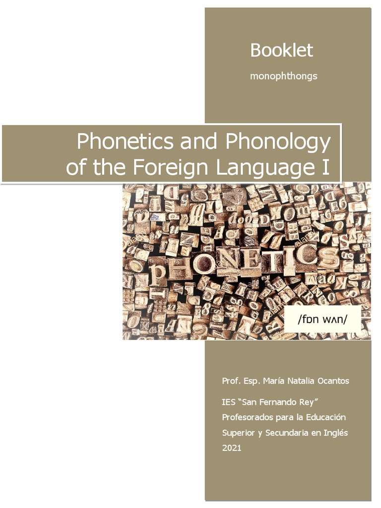Understanding Monophthongs in Phonetics | PDF | Vowel | Phonetics
