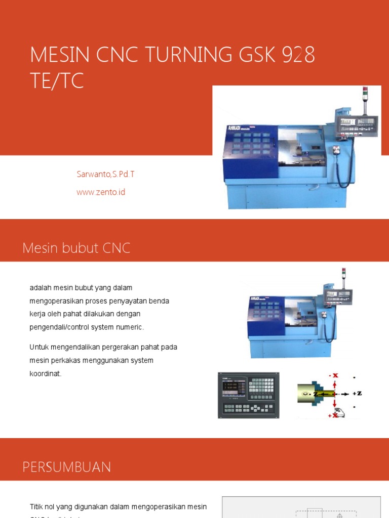 Bagian Mesin CNC | PDF