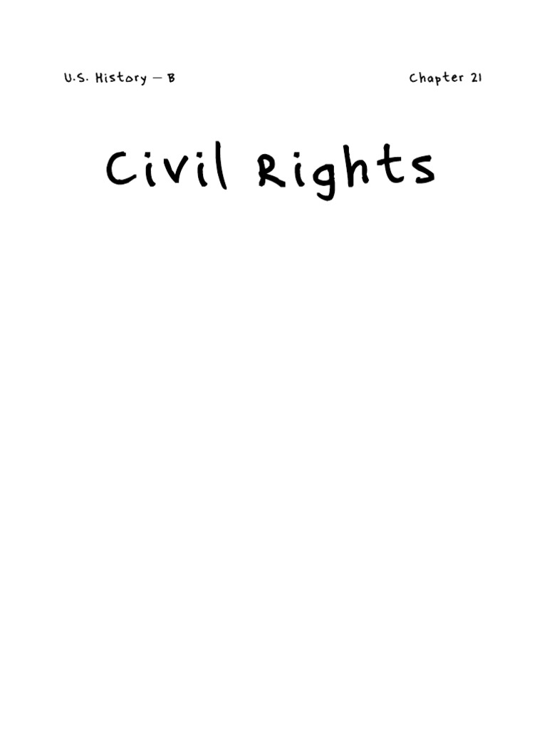 Civil Rights Movement Milestones | PDF | Brown V. Board Of Education ...