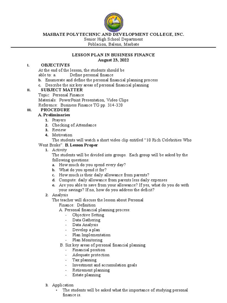 DLP in Business Finance | PDF | Economies