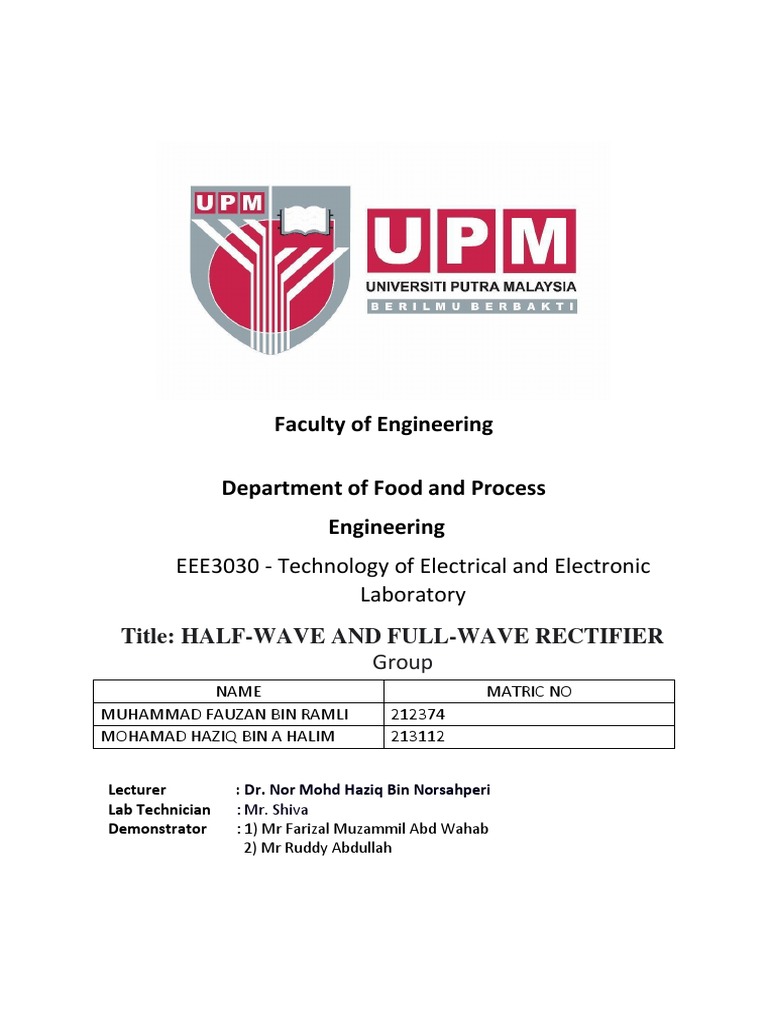 Lab 8 | PDF | Rectifier | Direct Current