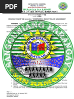 BDRRM Plan Template Quality Assurance System For Barangay Disaster Risk ...