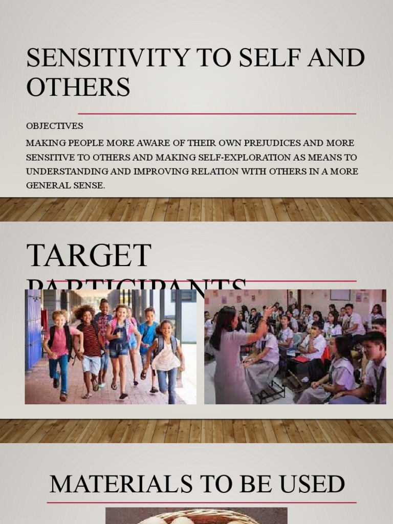 Sensitivity To Self and Others | PDF | Sports & Recreation