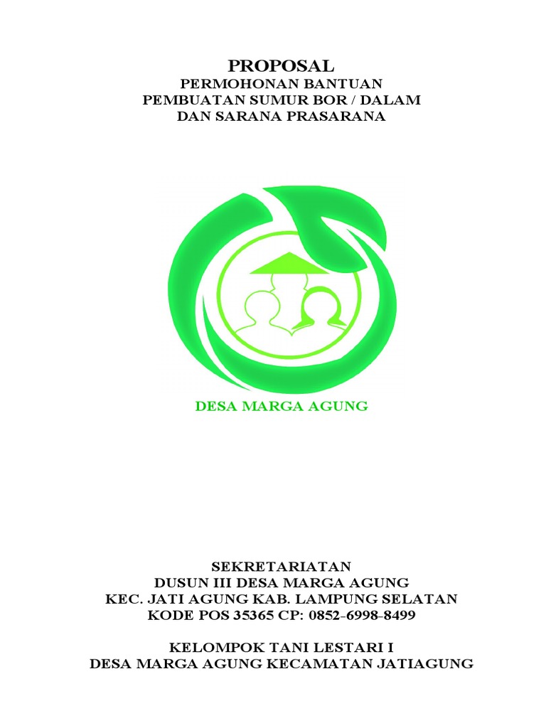 Proposal Kelompok Tani Lestari | PDF