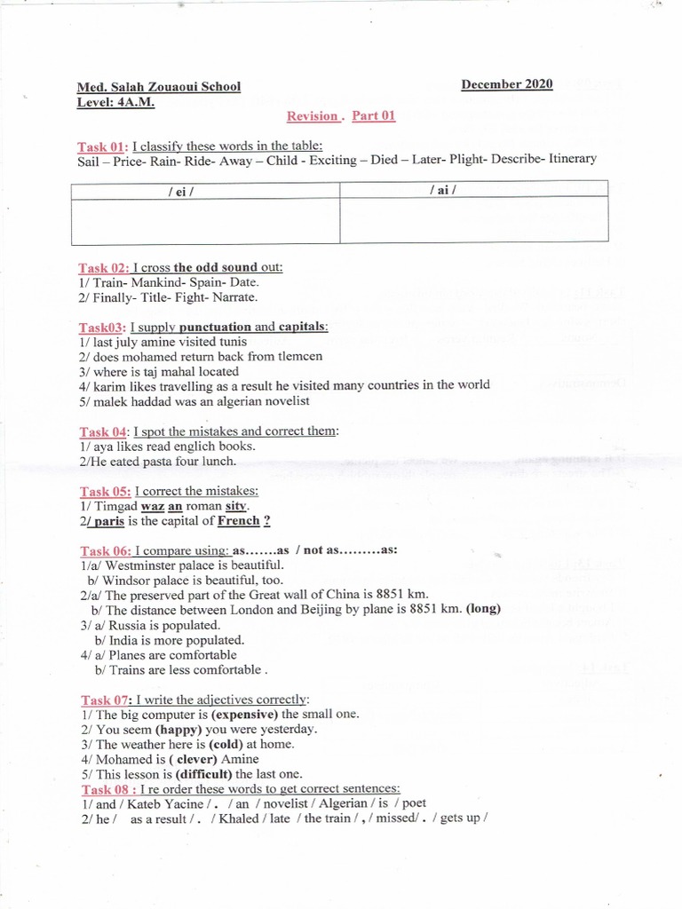 Dzexams Docs 4am 904735 | PDF