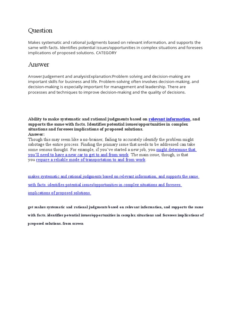 Tcs Speed Question | PDF | Communication | Nonverbal Communication