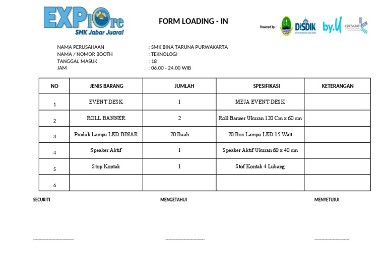 Form Loading | PDF