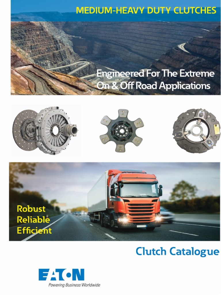 Eaton Clutch Catalog Overview | PDF | Clutch | Vehicle Technology