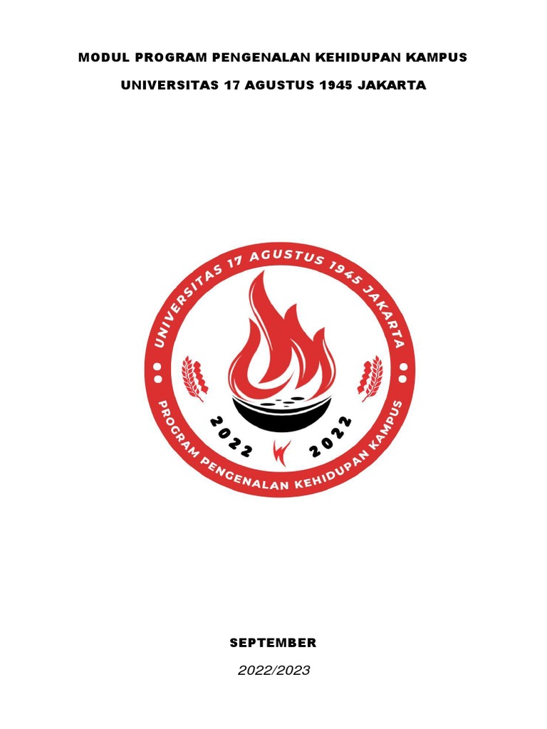 Modul Program Pengenalan Kehidupan Kampus712 | PDF