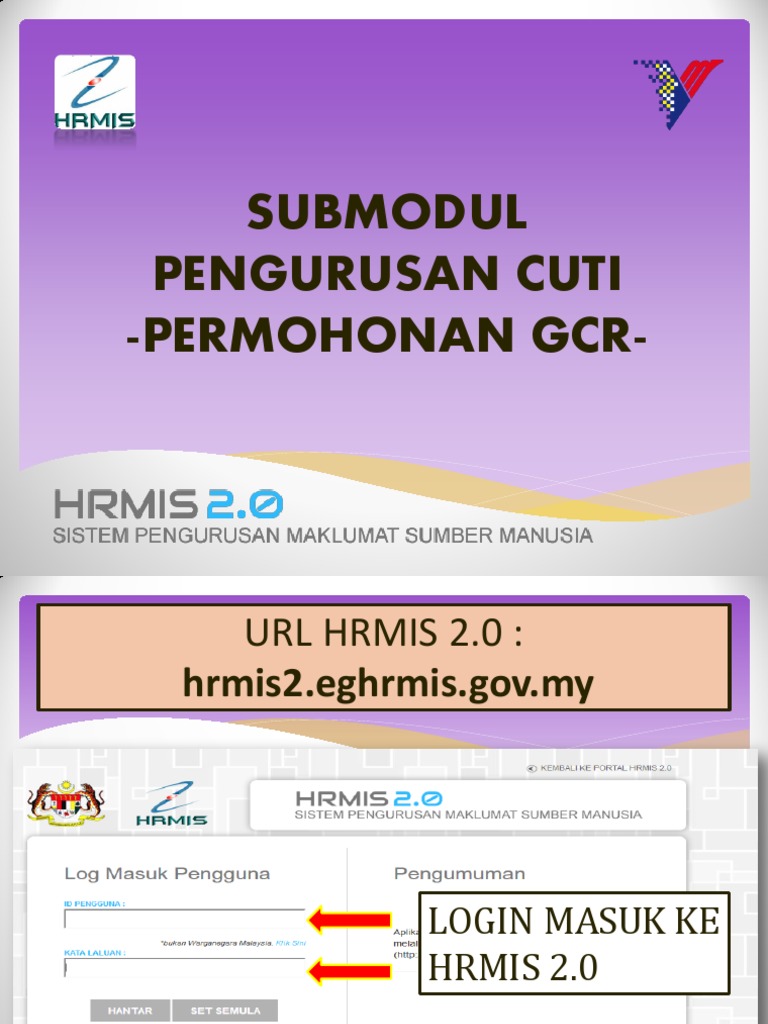Nota Panduan - Permohonan - GCR 2022 - PPD BGD | PDF