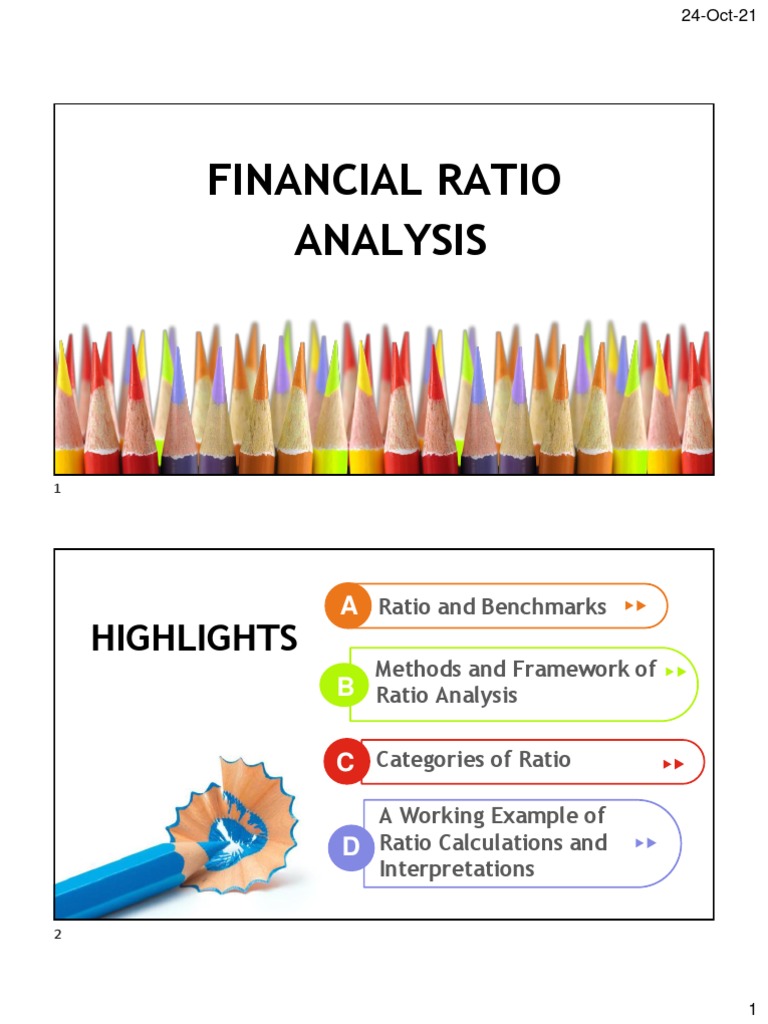 003 FIN658 Part I Basics of Analysis - Financial Ratios (Video 024-031 ...
